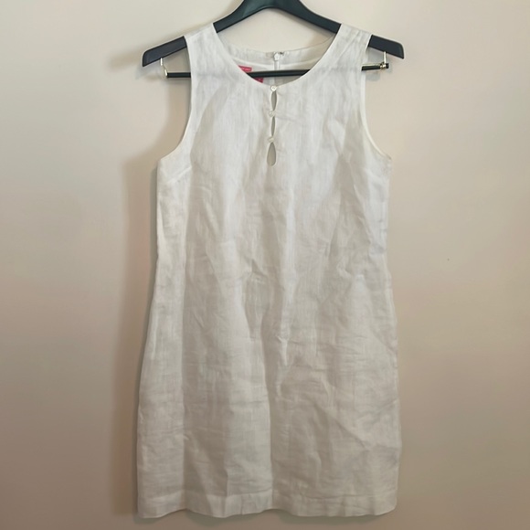 Island Company | Dresses | Island Company Castaway 0 Linen White ...